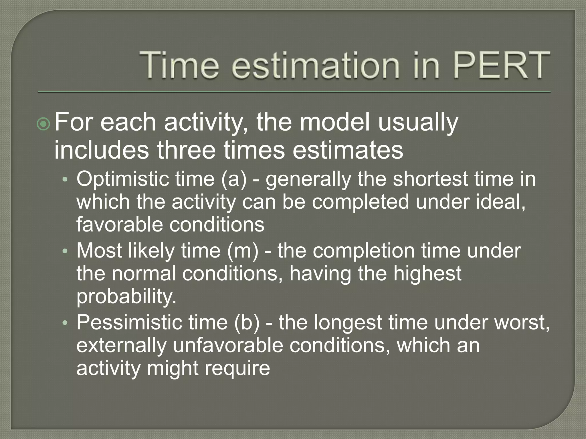 Pert and CPM | PPTX