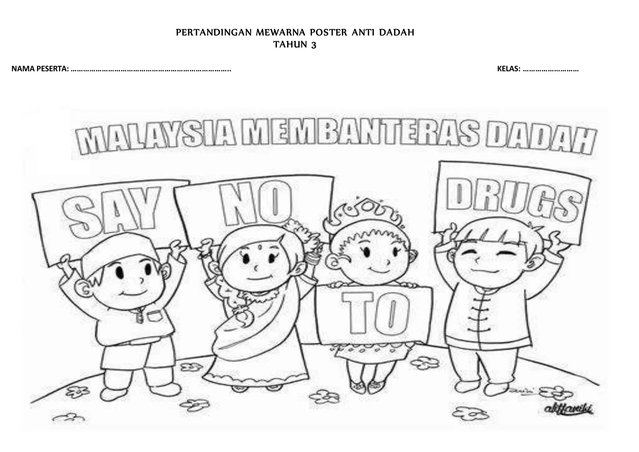 PERTANDINGAN MEWARNA POSTER ANTI DADAH.docx