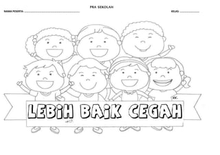 Mewarna Poster Dadah