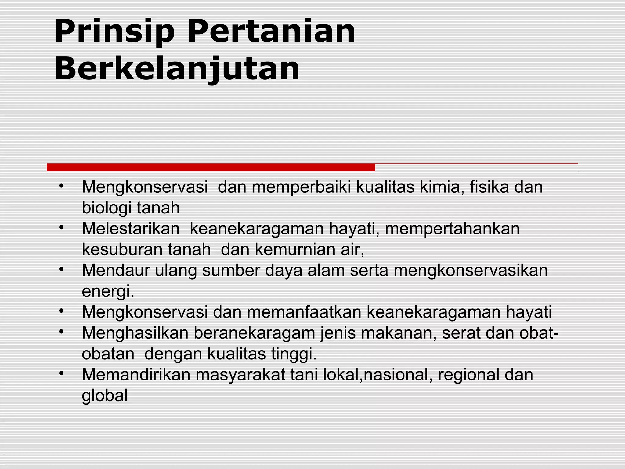 Pertanian berkelanjutan | PPT