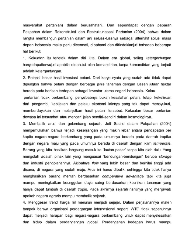 Pertanian di masa depan | DOC