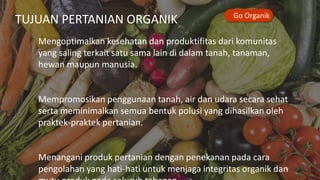 Pertanian organik | PPTX