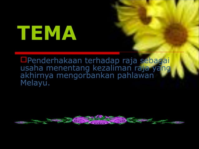 Pertarungan tuah dengan jebat | PPT