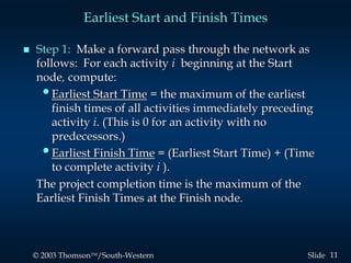 Management Science : Project SchedulingPert_cpm.ppt