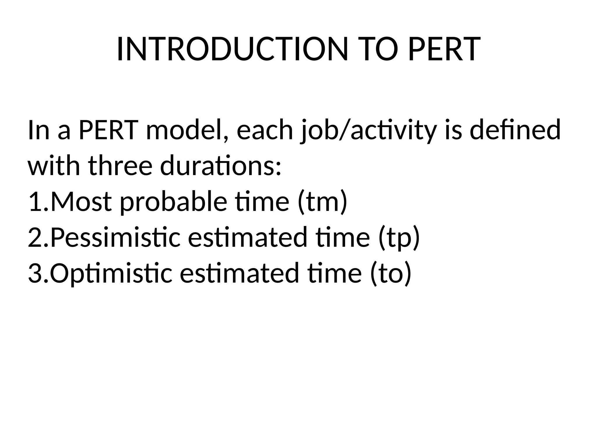 PERT & CPM presentation based on mining engineering | PPTX
