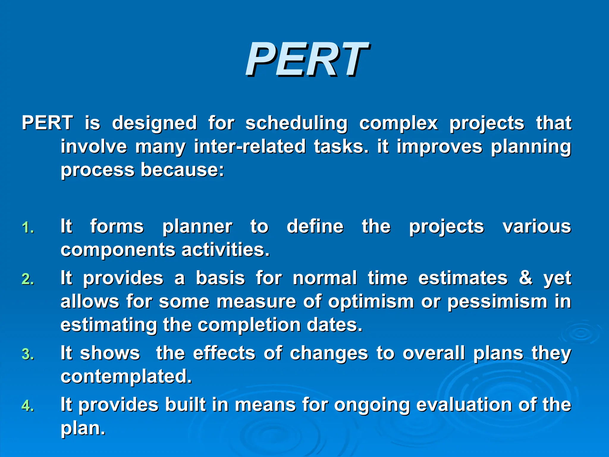 Network Analysis : Pert & C P Management | PPT
