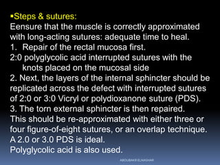 THIRD AND FOURTH DEGREE TEARS | PDF