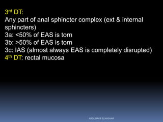 THIRD AND FOURTH DEGREE TEARS | PDF