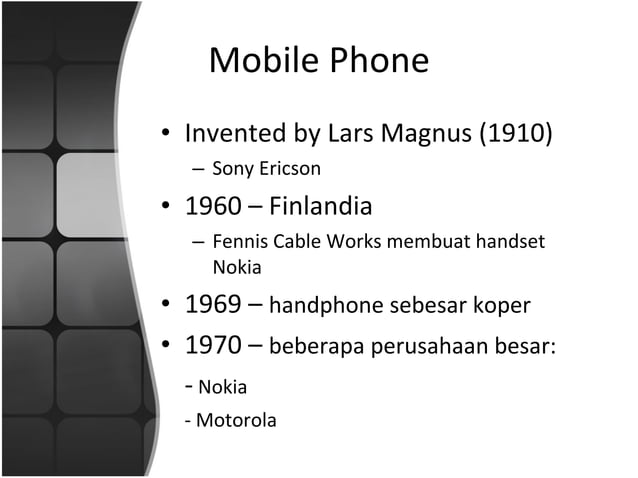 Transformation of Telephone | PPT