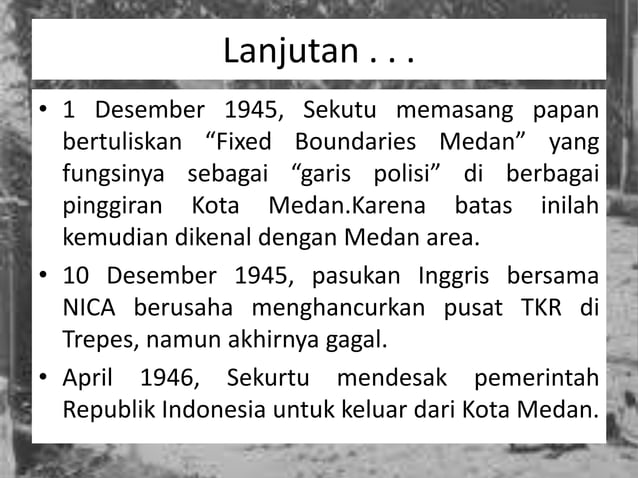 Pertempuran Medan Area | PPTX