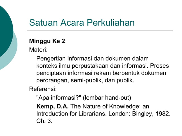 Organisasi Informasi P1 | PPTX