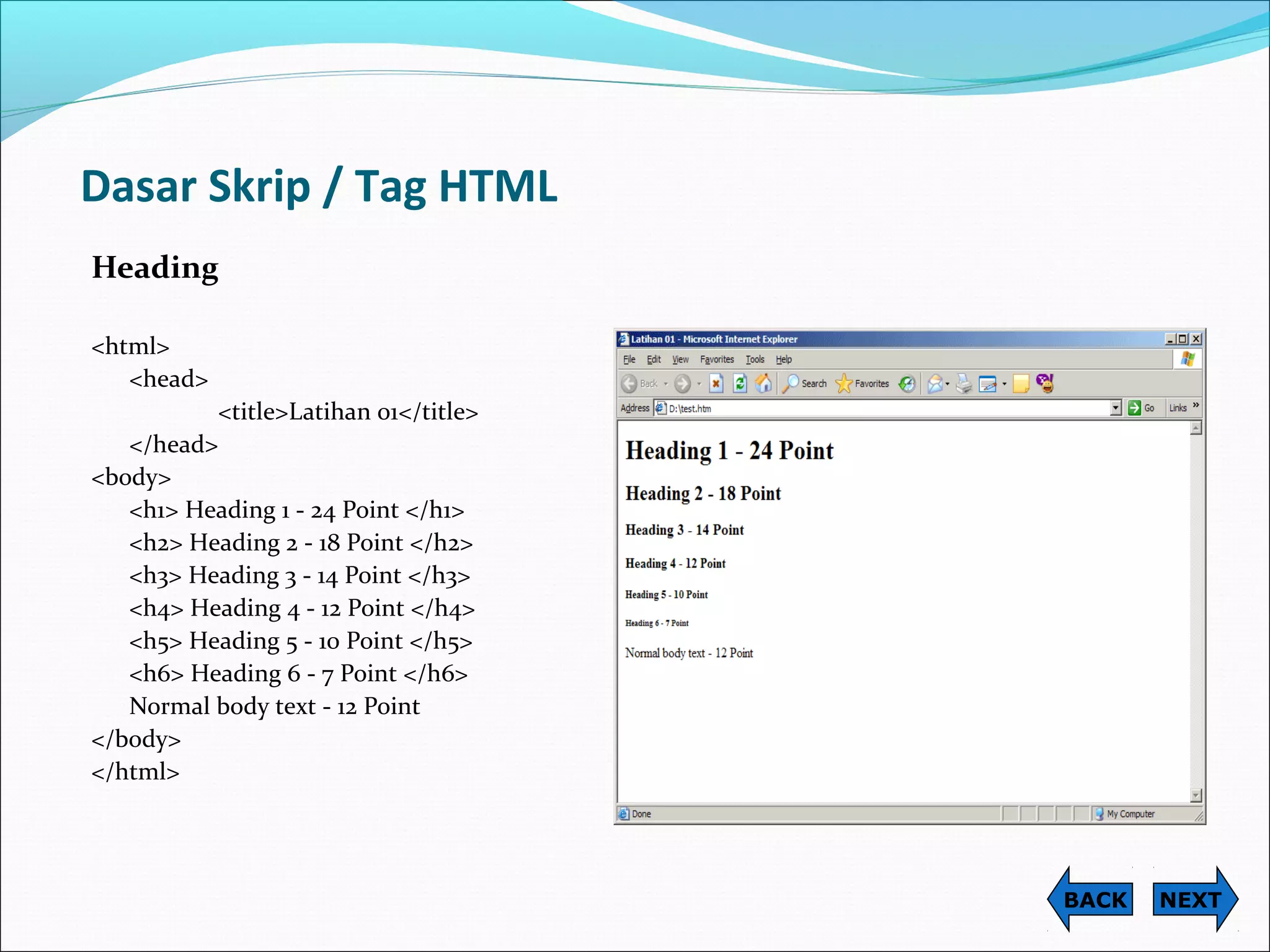 konsep dasar web desain | PPT