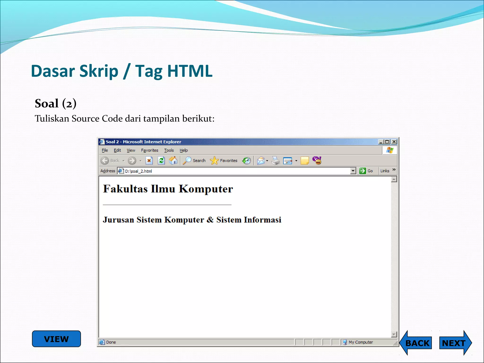 konsep dasar web desain | PPT