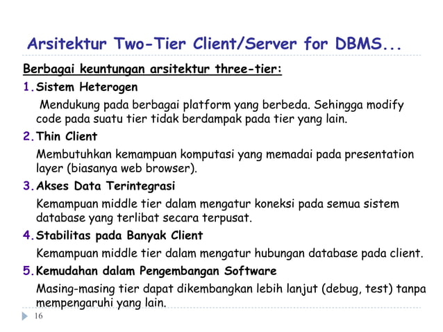 Pertemuan 10 (database client-server) | PDF