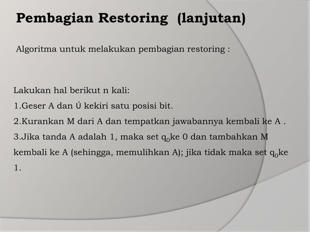 Pertemuan 11-aritmatika | PDF