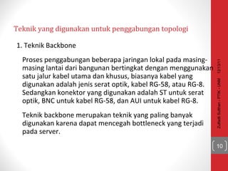 Pertemuan 15-implementasi-jaringan | PPT