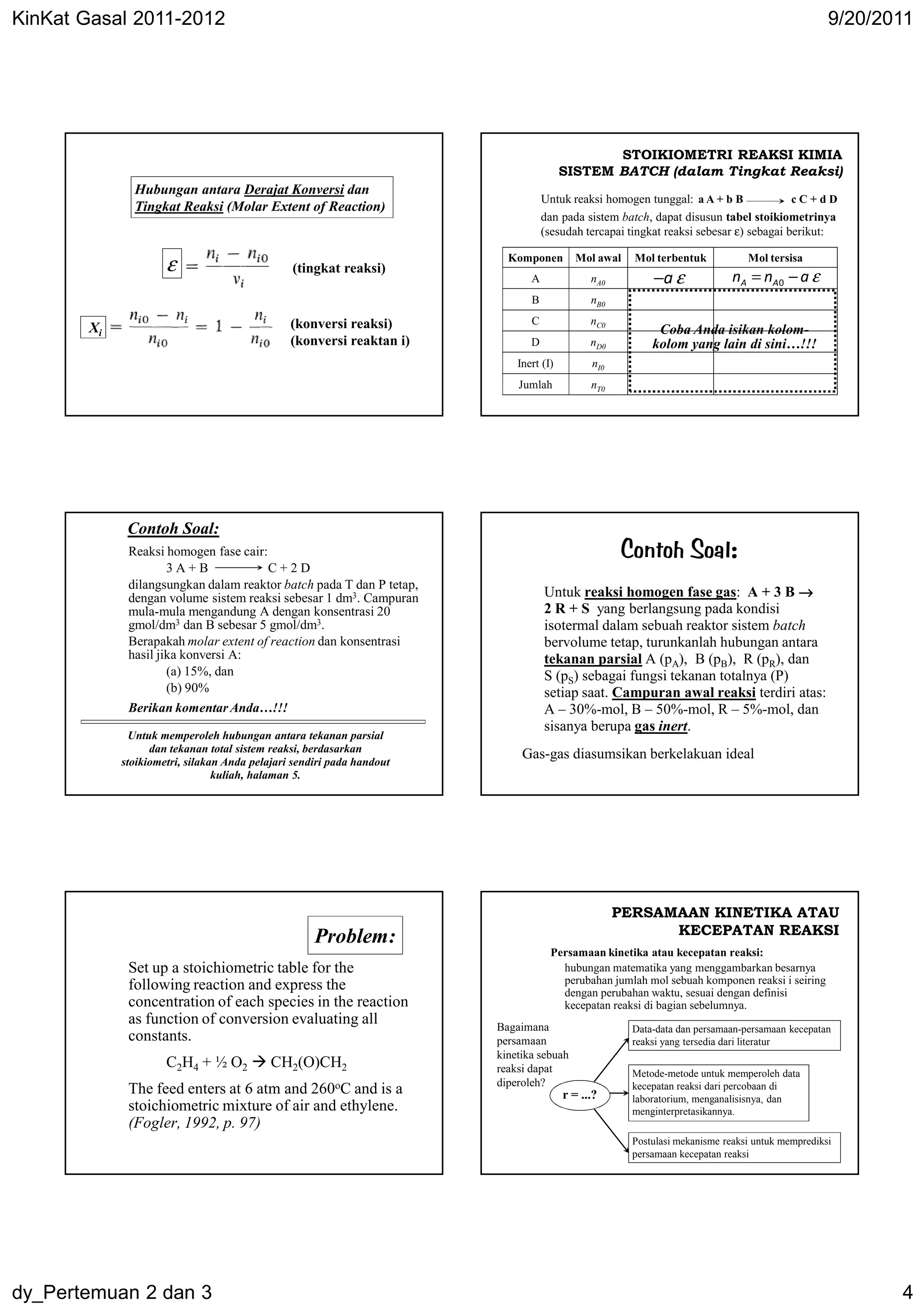 Pertemuan 2-dan-3 dasar2-kinetika-reaksi-kimia | PDF