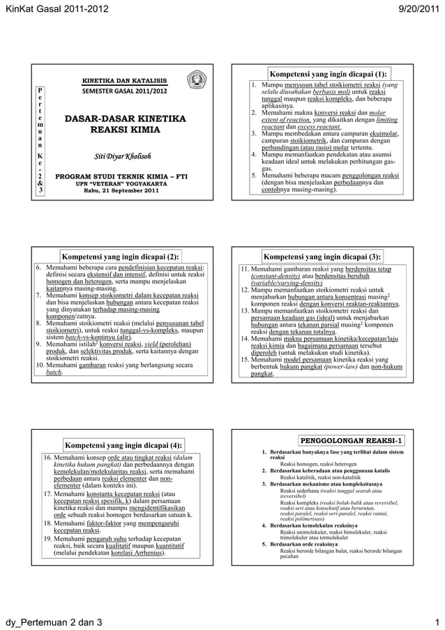 Pertemuan 2-dan-3 dasar2-kinetika-reaksi-kimia | PDF