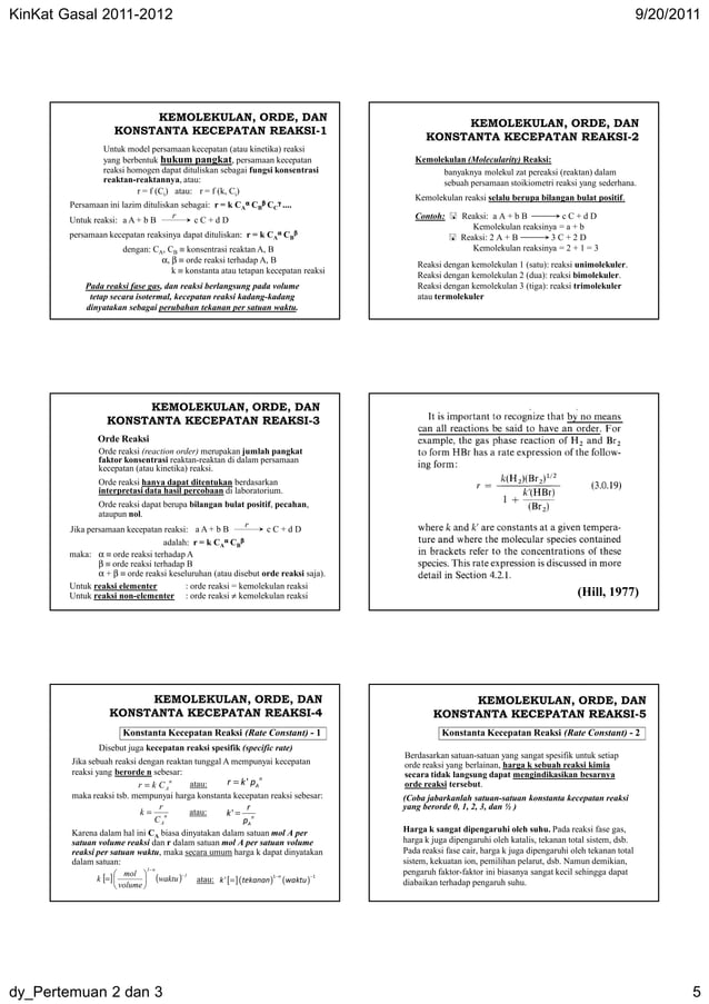 Pertemuan 2-dan-3 dasar2-kinetika-reaksi-kimia | PDF