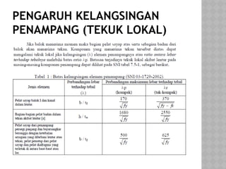 PERTEMUAN - 2 KLASIFIKASI PENAMPANG BALOK LENTUR.pptx