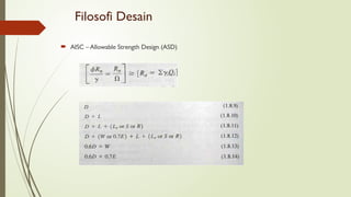 Pertemuan-3 Prosedur dan mekanisme perencanaan struktur baja, metode ...