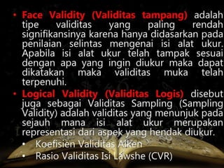 PERTEMUAN-7 & 8 VALIDASI SKALA DAN ESTIMASI RELIABILITAS.pdf