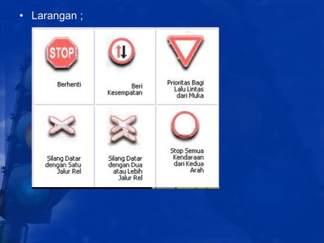 Pertemuan 8 rambu-lalin | PPT