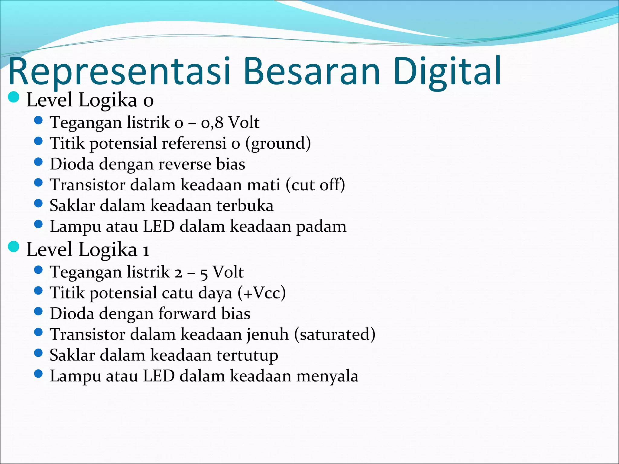 Pertemuan ke-1 sistem digital | PPT