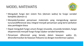 Pertemuan 03.Pengantar Model | PPT