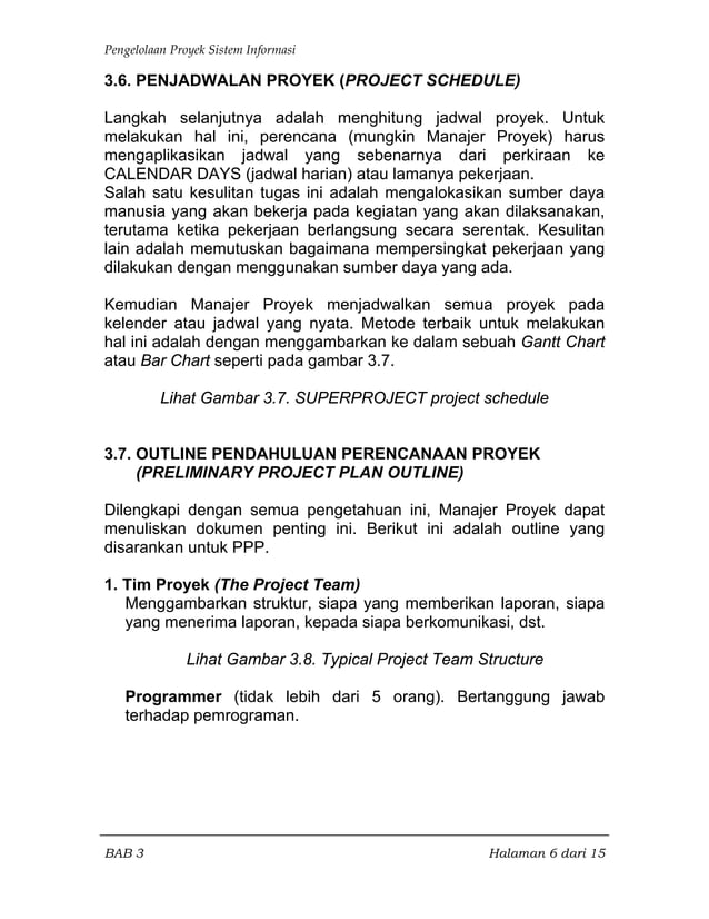 Pertemuan 03 perencanaan proyek | PDF