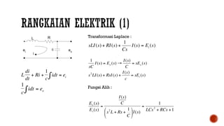 Pertemuan 03 Model Matematis | PDF
