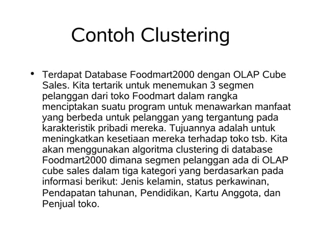 clustering | PPT
