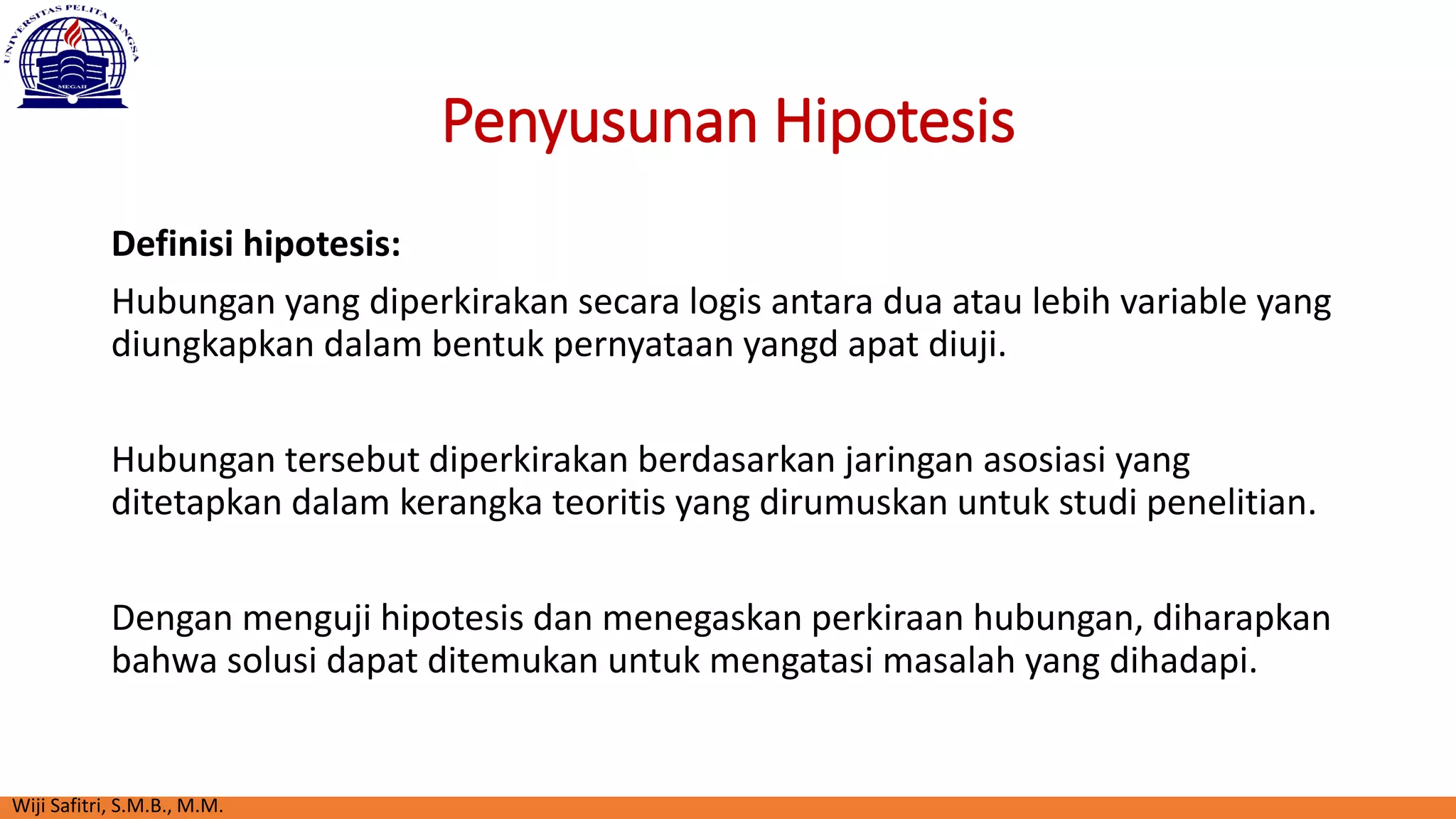 Pertemuan 04 proses penelitian langkah 4 sampai 5 kerangka teoritis ...