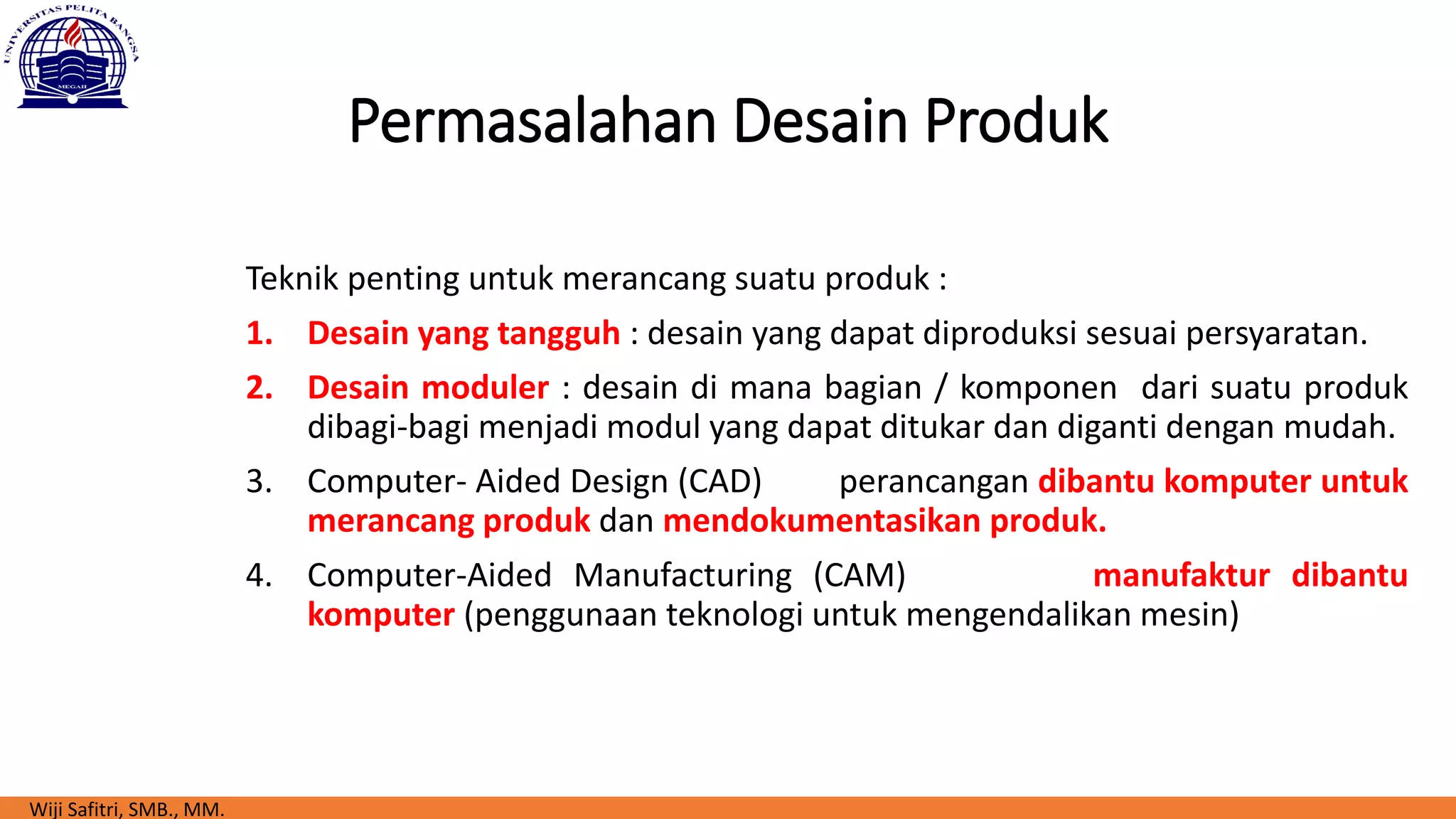 Pertemuan 05 desain barang dan jasa | PDF