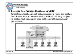 Pertemuan05 firewall | PPT