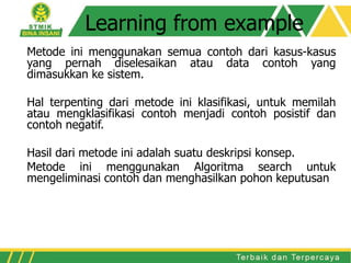 Pertemuan 06 Logic dan Learning Method | PDF