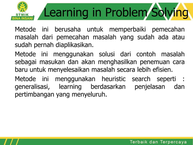 Pertemuan 06 Logic dan Learning Method | PDF