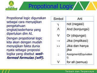 Pertemuan 06 Logic dan Learning Method | PDF
