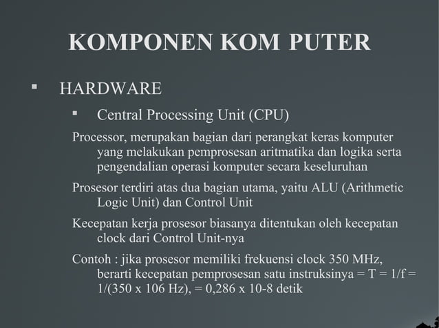 Materi Pemrograman Komputer | PPT