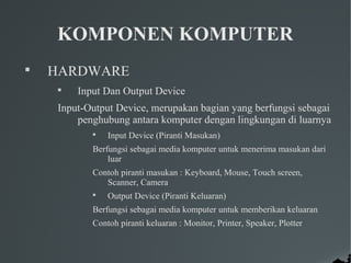 Materi Pemrograman Komputer | PPT