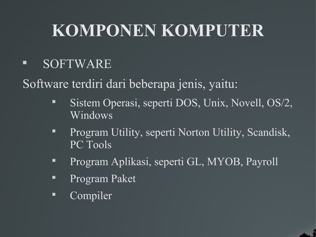 Materi Pemrograman Komputer | PPT