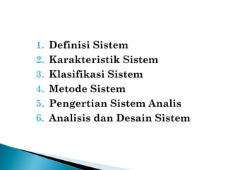 Analisa dan Desain Sistem Informasi (ADSI) Pertemuan 1 | PPT
