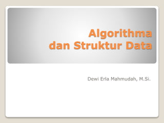 Pertemuan 1 algoritma | PPT