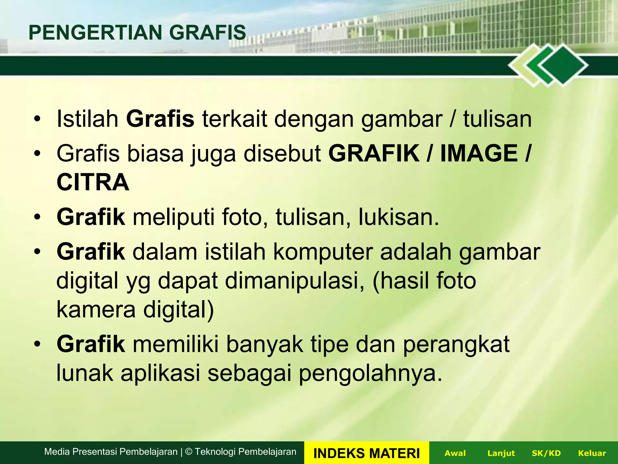 GRAFIS VECTOR & BITMAP | PPSX