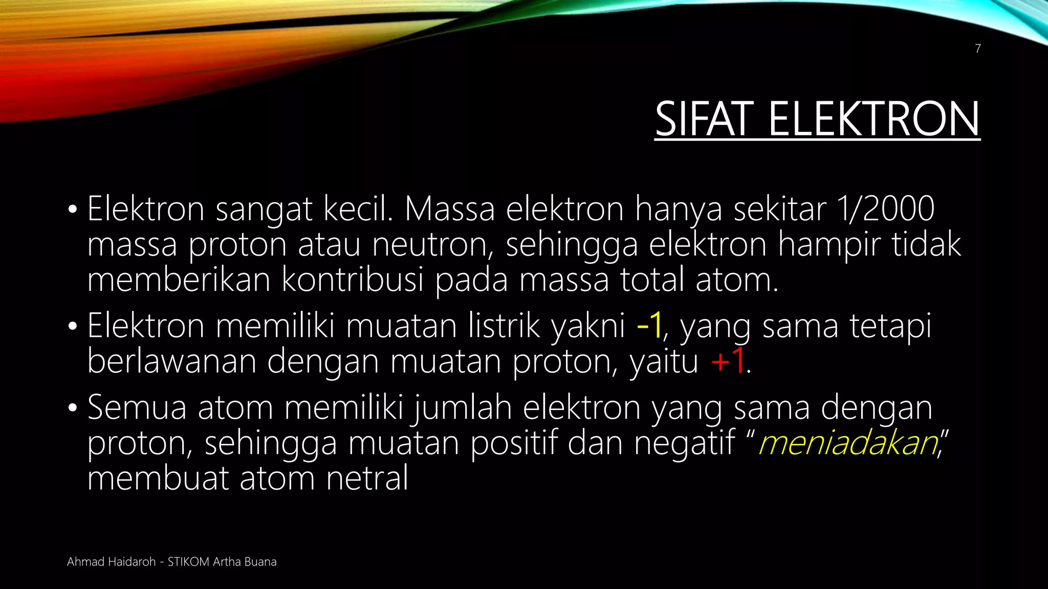 Pertemuan 1 - Muatan Listrik | PPTX