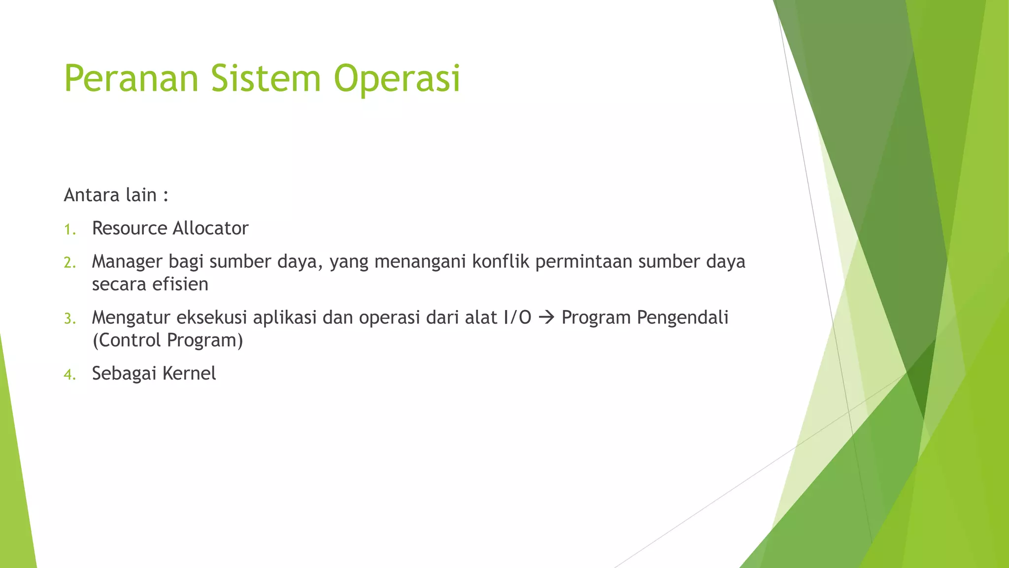 Pengenalan Sistem Operasi | PPT Pengenalan Sistem Operasi | PPT