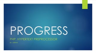 PROGRESS - Belajar PHP #1 | PDF