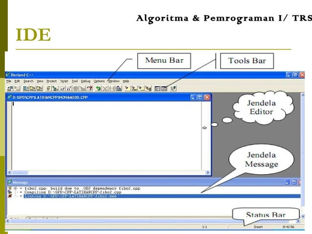 Pertemuan 1 : Algoritma & Pemrograman | PPT
