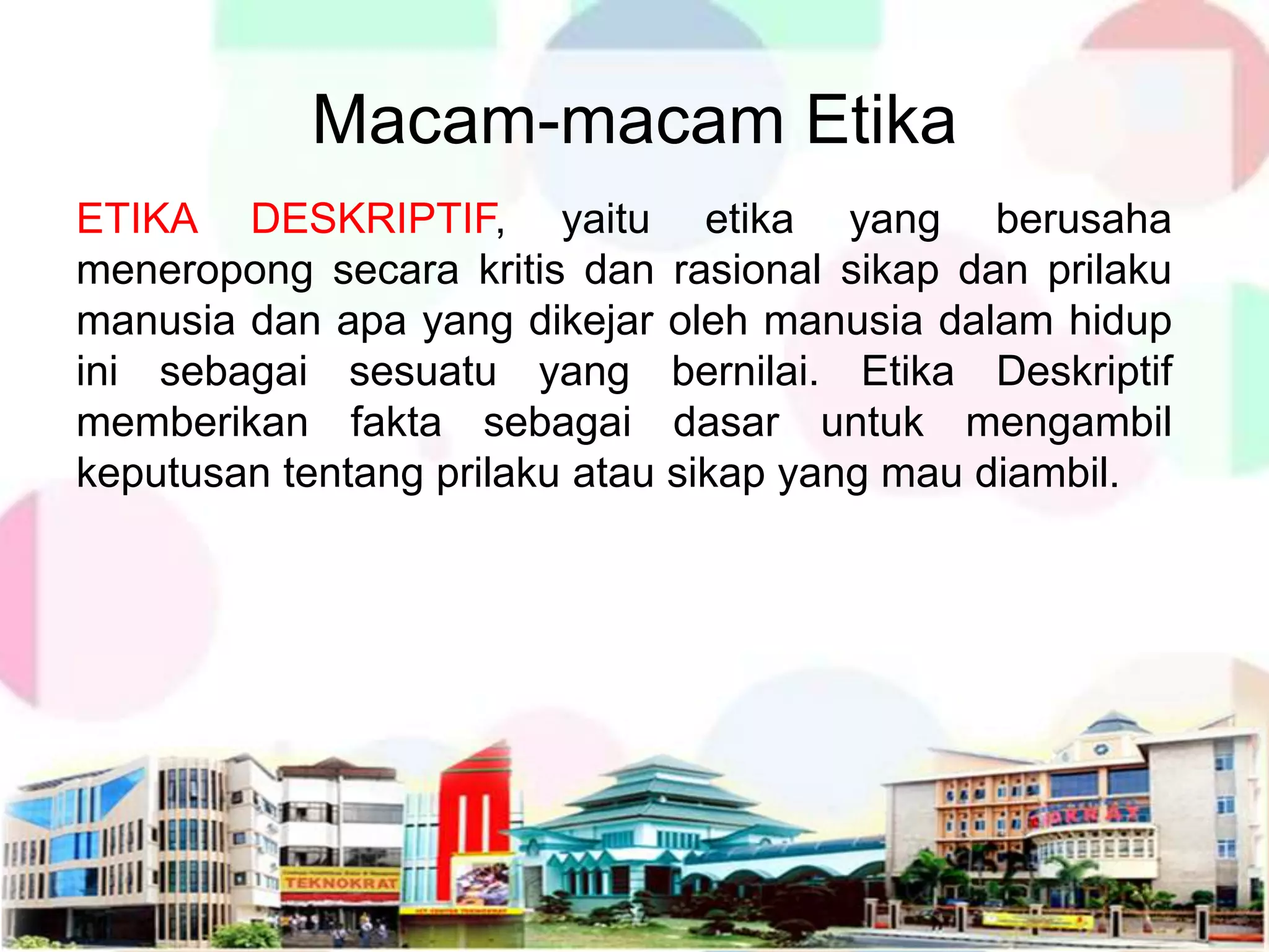 Etika, Profesi dan Profesionalisme | PPTX