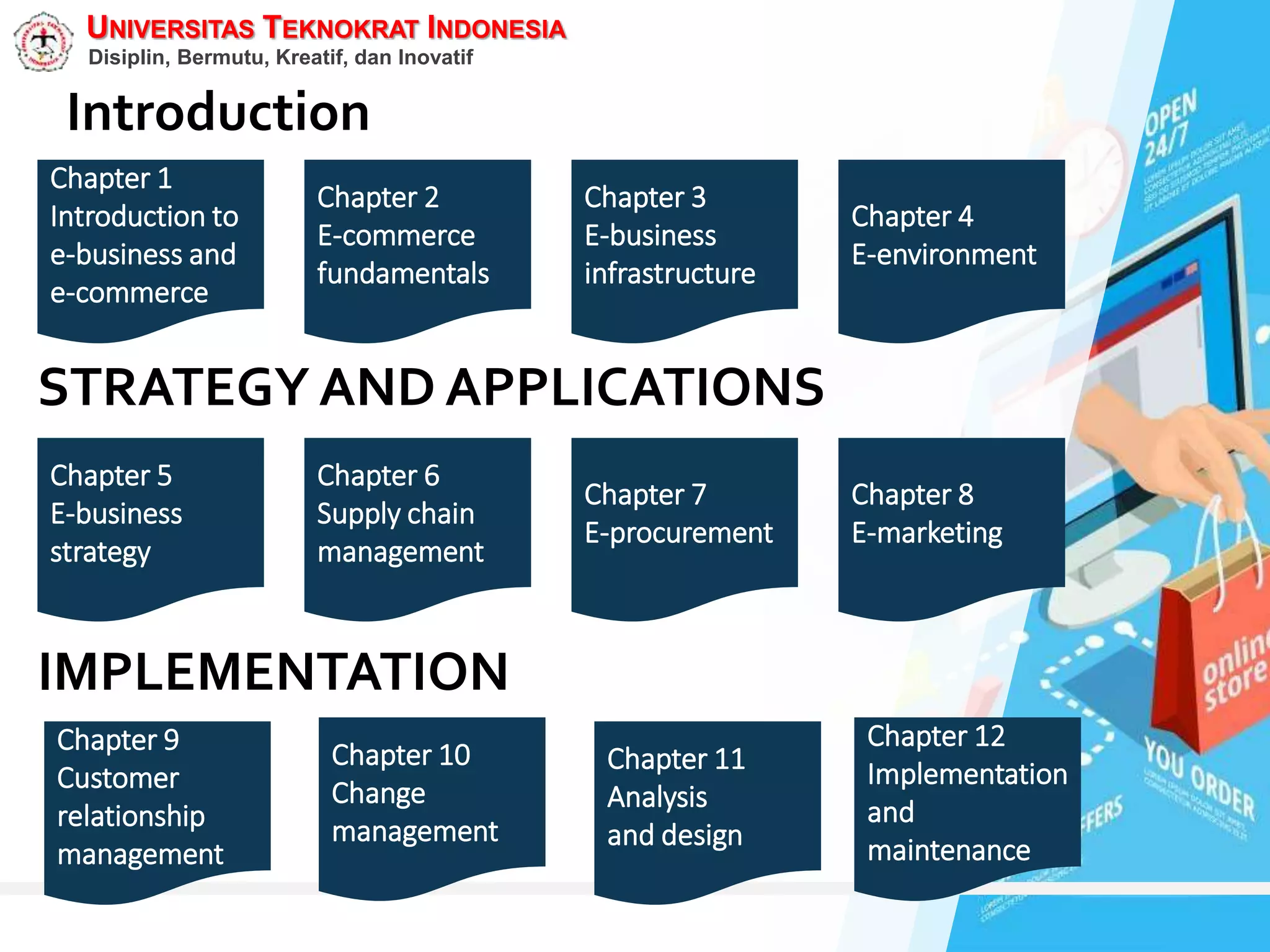 Pertemuan 1 - Teknologi dan Infrastruktur E-business | PPTX